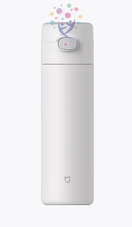 Xiaomi Термос Mijia flip version 2 480 ml белый (MJTGB02PL) с кнопкой и отверстием для питья