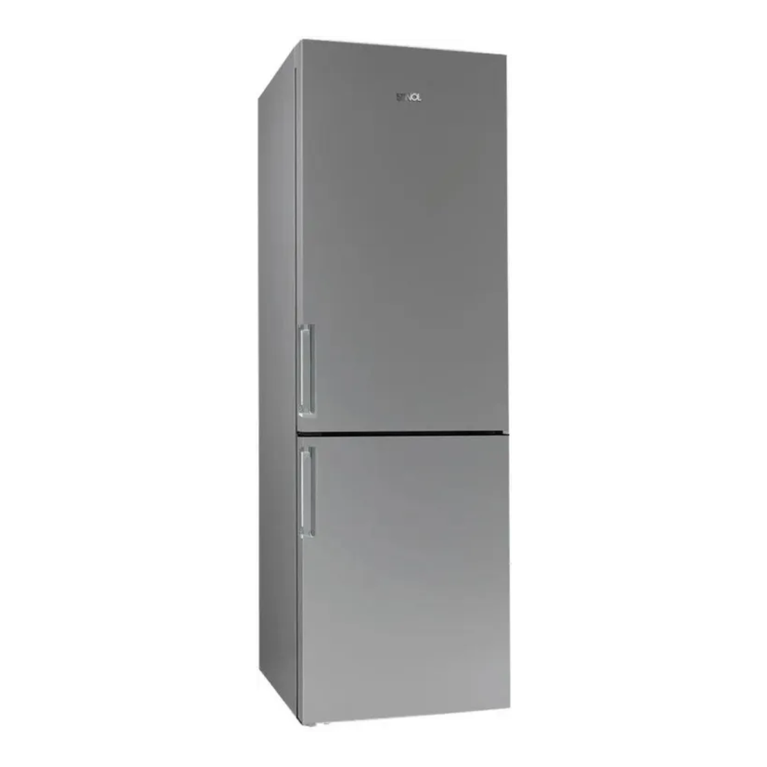 Холодильник двухкамерный Stinol STN 185 G, 333 л, 2.5 кг/сутки, No Frost, перевешиваемые двери, серебристый