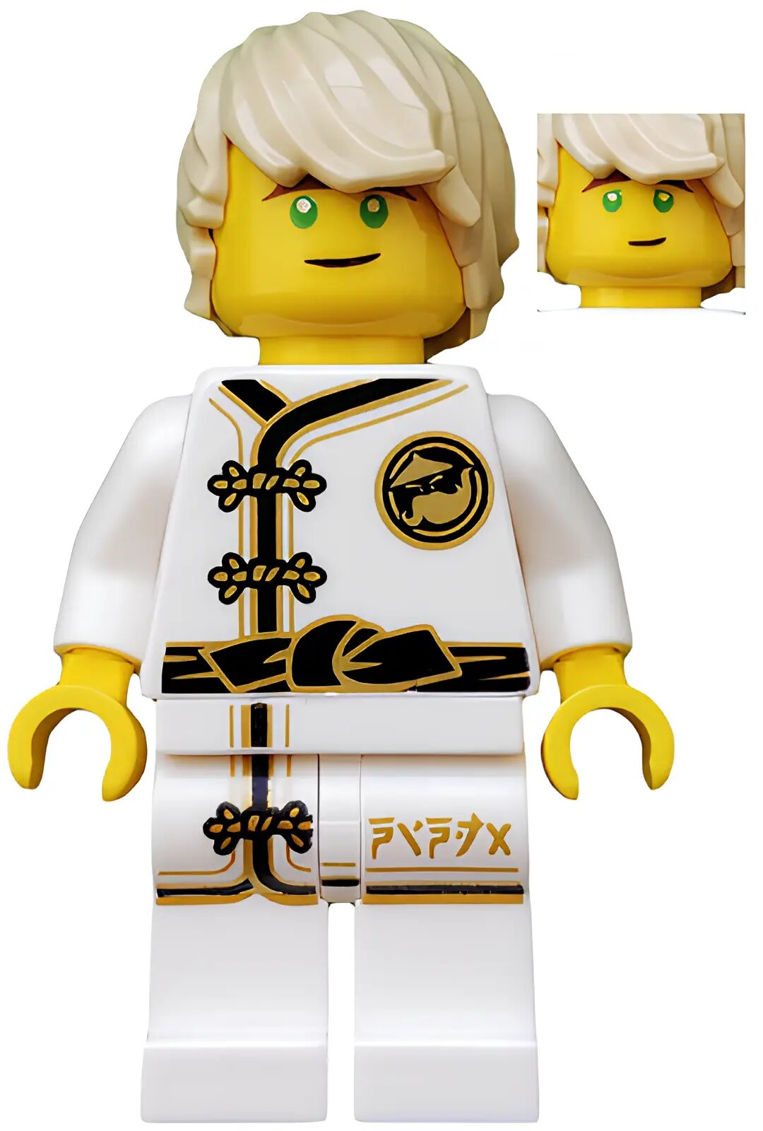 Минифигурка Lego Ninjago Lloyd - White Wu-Cru Training Gi njo0429 N