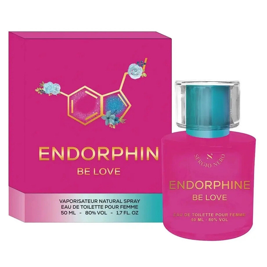 Туалетная вода Euroluxe Endorphin Be Love 50 мл для женщин / Евролюкс Эндорфин Би Лав / Будь любовью
