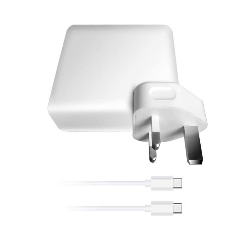 100 Вт Адаптер Сверхбыстрой зарядки USB C 100 Вт 96 Вт 90 Вт 87 Вт 67 Вт 65 Вт 61 Вт 45 Вт 30 Вт 20 Вт Для устройств USB C Включает Кабель длиной 180 см