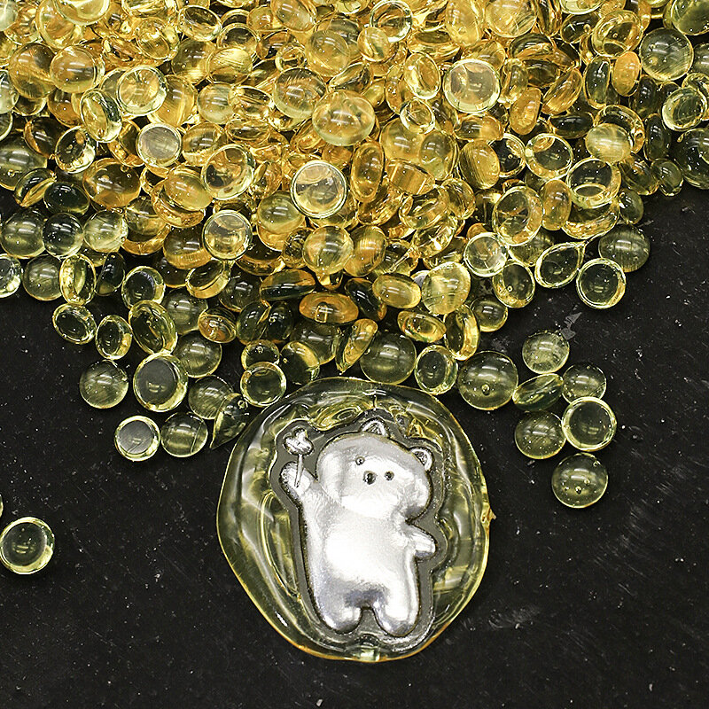 Воск для печатей Mermaid Tears, 500 г, прозрачные восковые гранулы для печатей, воск для печатей, клей для печатей, воск для запечатывания.