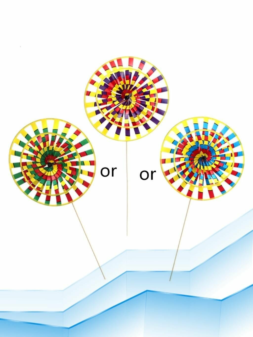 Ветряные вертушки для сада