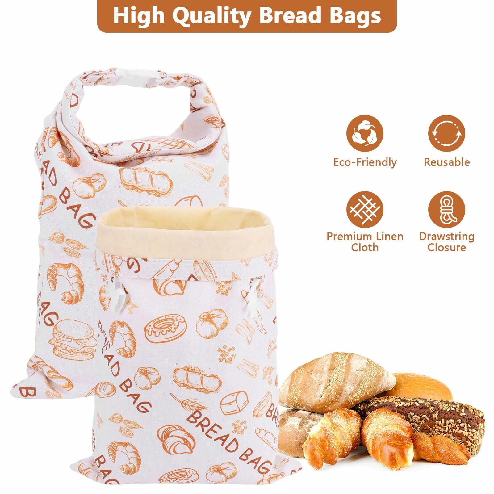 Milochic Пакет для продуктов, 30 43 2 см