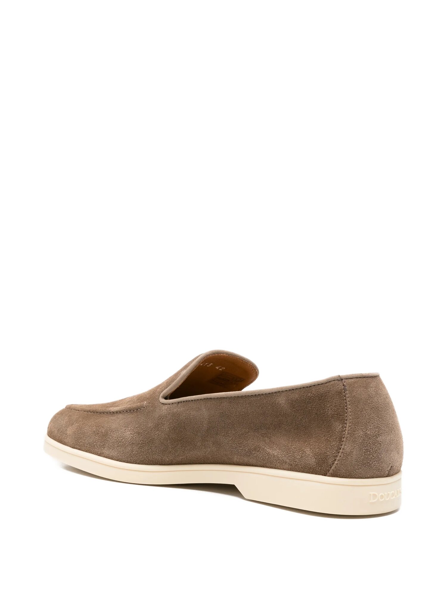 Лоферы Doucal's Suede loafers, размер 44, brown — фото 1