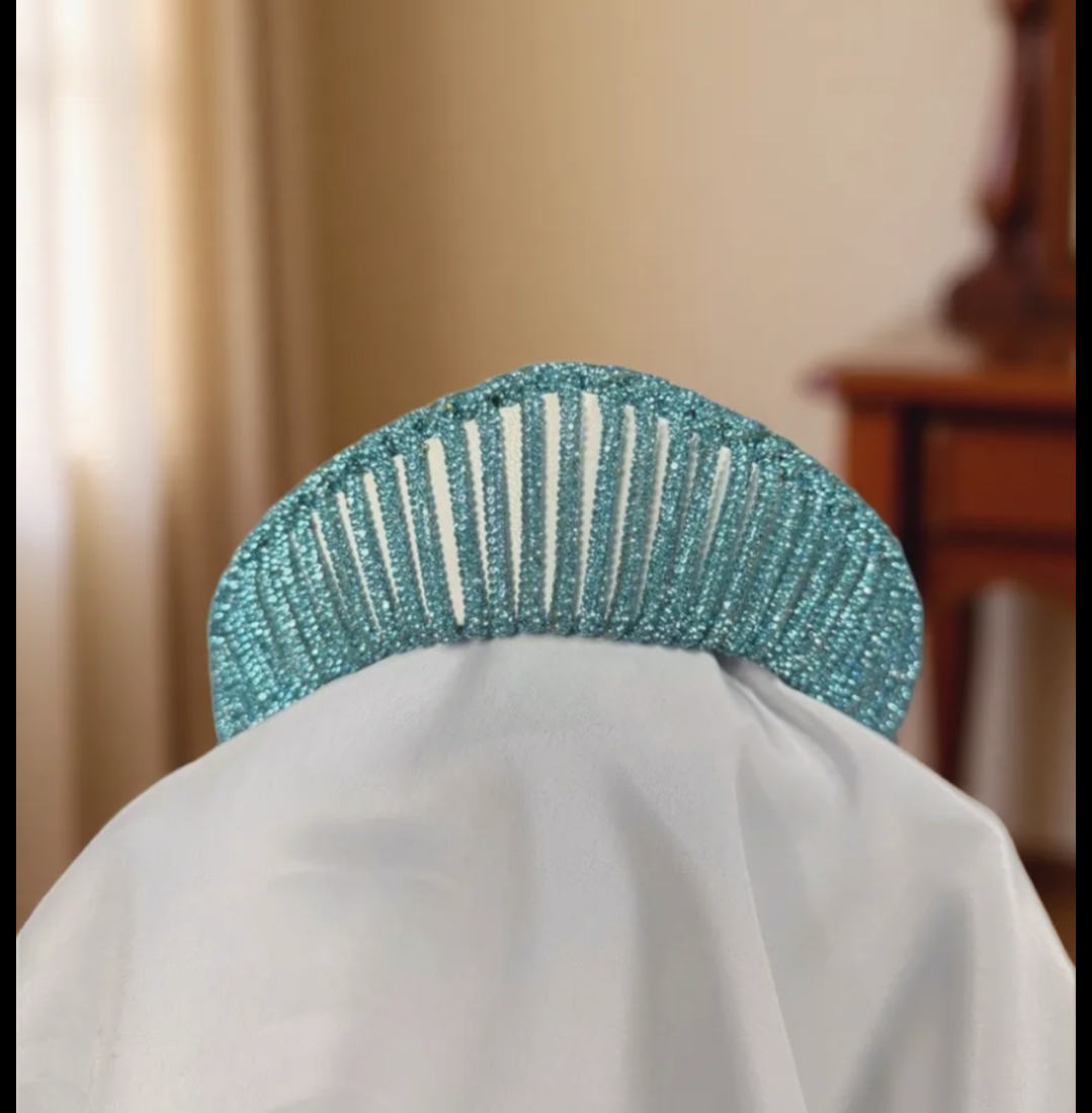 Кокошник Ободок Русском Стиле Стразовый Блестящий