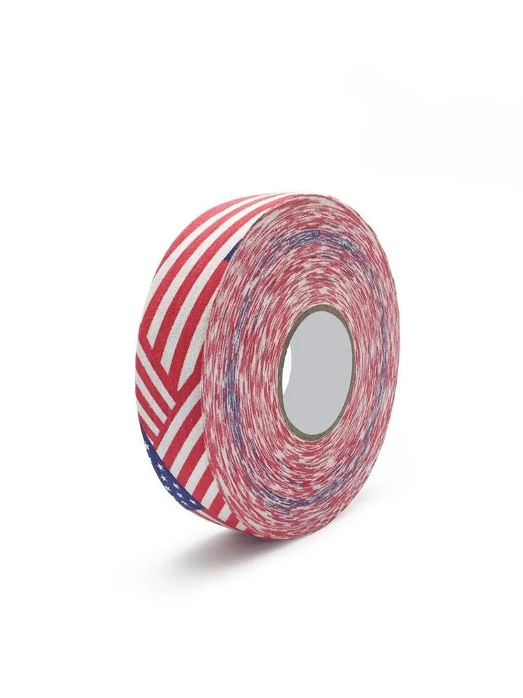 Лента для щитков хоккейная Renfrew Cloth Tapes с флагом США для защиты клюшки и улучшения контроля шайбы