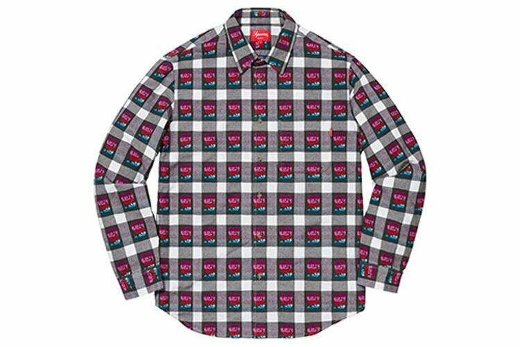 Рубашка Supreme Rose Buffalo Plaid