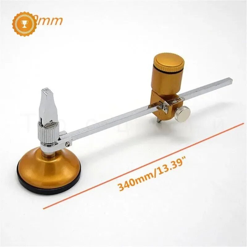 GM Круговой стеклорез с присоской - многофункциональный режущий инструмент типа циркуля