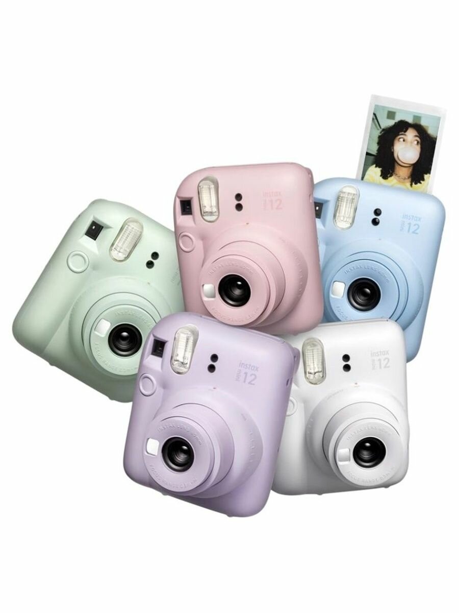 Эксклюзивный фотоаппарат Fujifilm Instax Mini 12 для моментальных снимков в цвете Green Mint