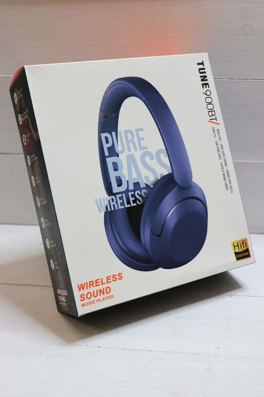 Наушники беспроводные 900BT синие