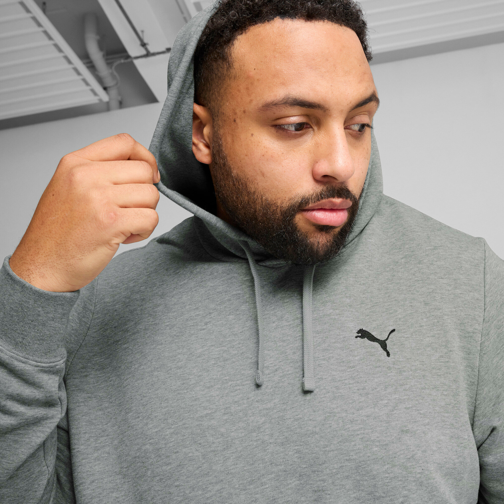 Худи PUMA ESS Hoodie, размер XL, , серый — фото 1