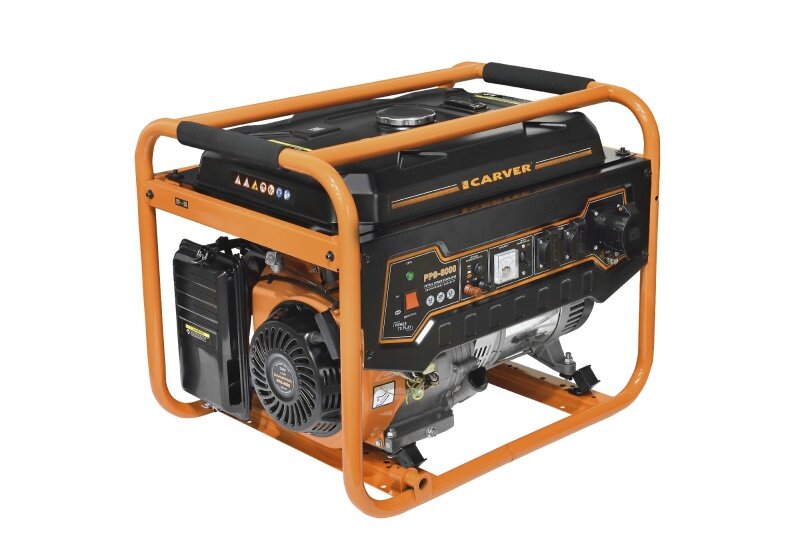 Генератор бензиновый CARVER PPG- 8000