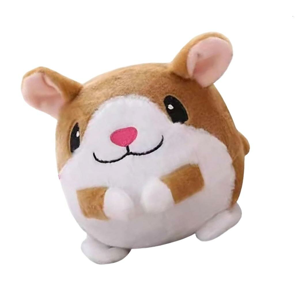 Английская версия плюшевой игрушки jumping pig and dog toy-хомячок