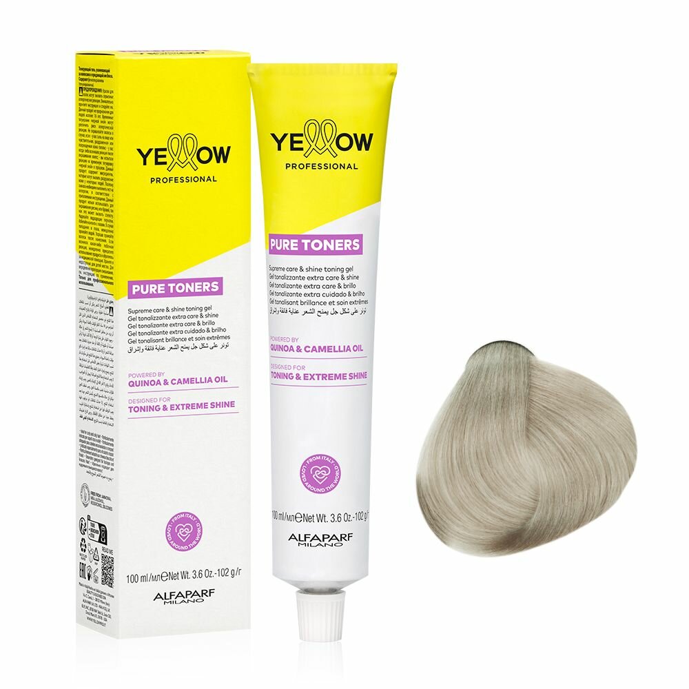 Тонирующий гелевый краситель .21 жемчужная мечта YE PROFESSIONAL PURE TONERS PEARL DREAM 29339