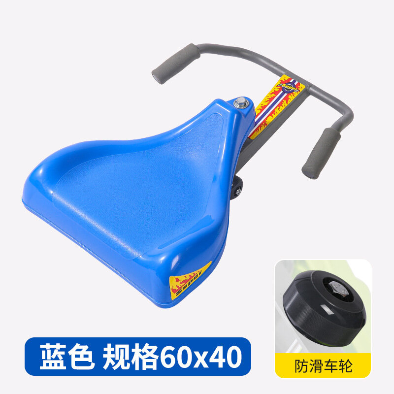 Синий баланс-велосипед для детей, 60x40 см, детский транспорт для улицы, новый стиль