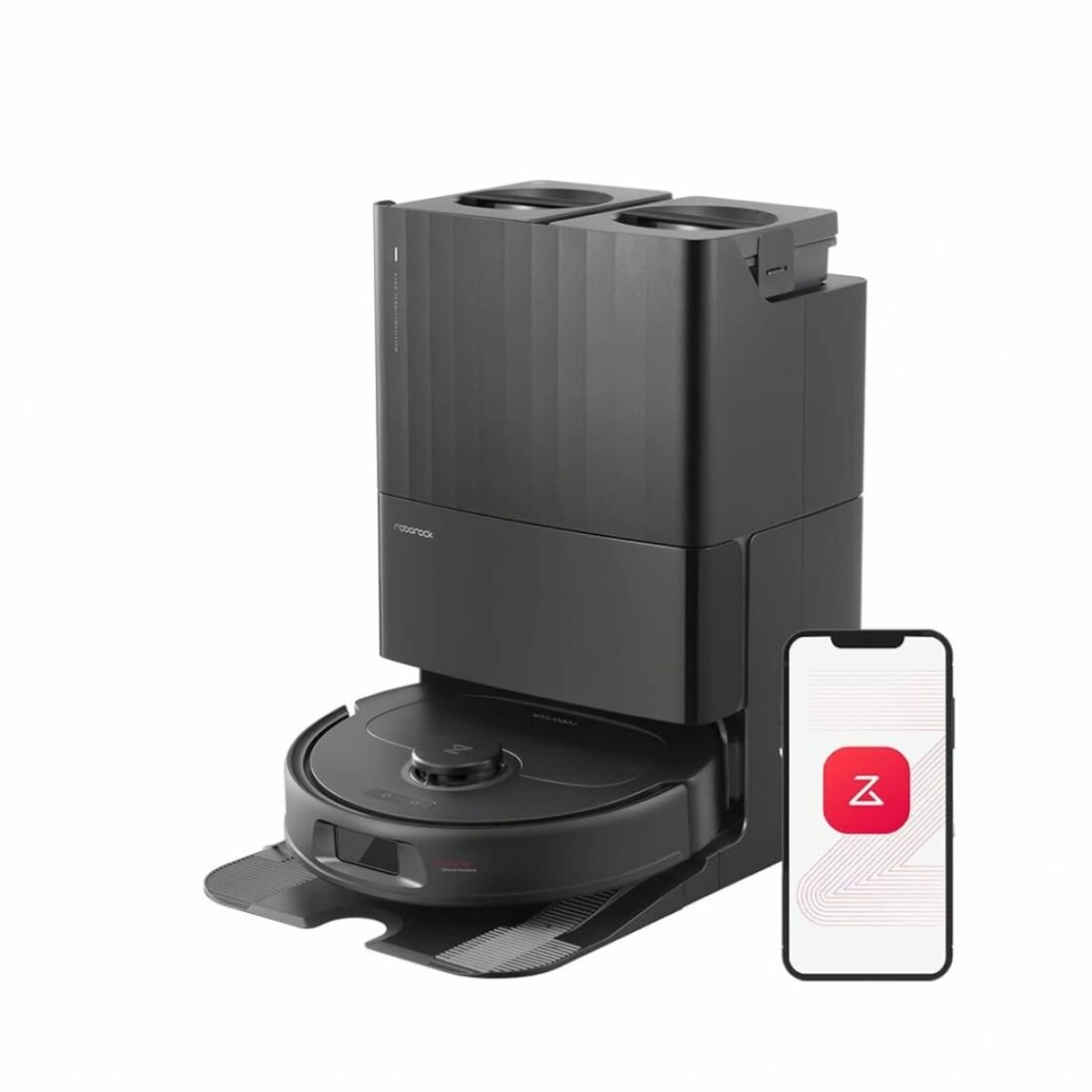 Робот-пылесос Roborock Qrevo Plus Black