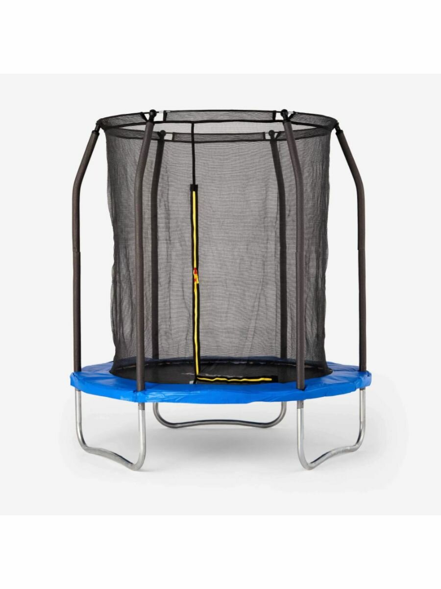 Батут TechSport TX-TF 6ft, каркасный, 183 см, чёрно-синий