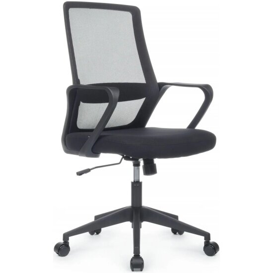 Кресло офисное Riva Chair Point RCH 8325M10 Черный пластик/Черный