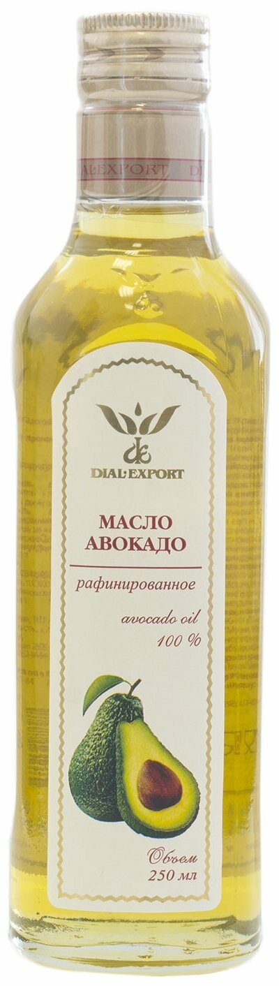 Масло DIAL-EXPORT Авокадо рафинированное /стекло/ 0,25л