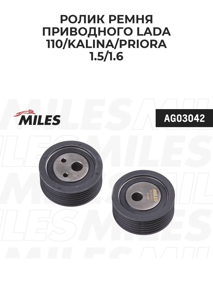 Ролик ремня привод. LADA 110/KALINA/PRIORA 1.5/1.6 (GATES.