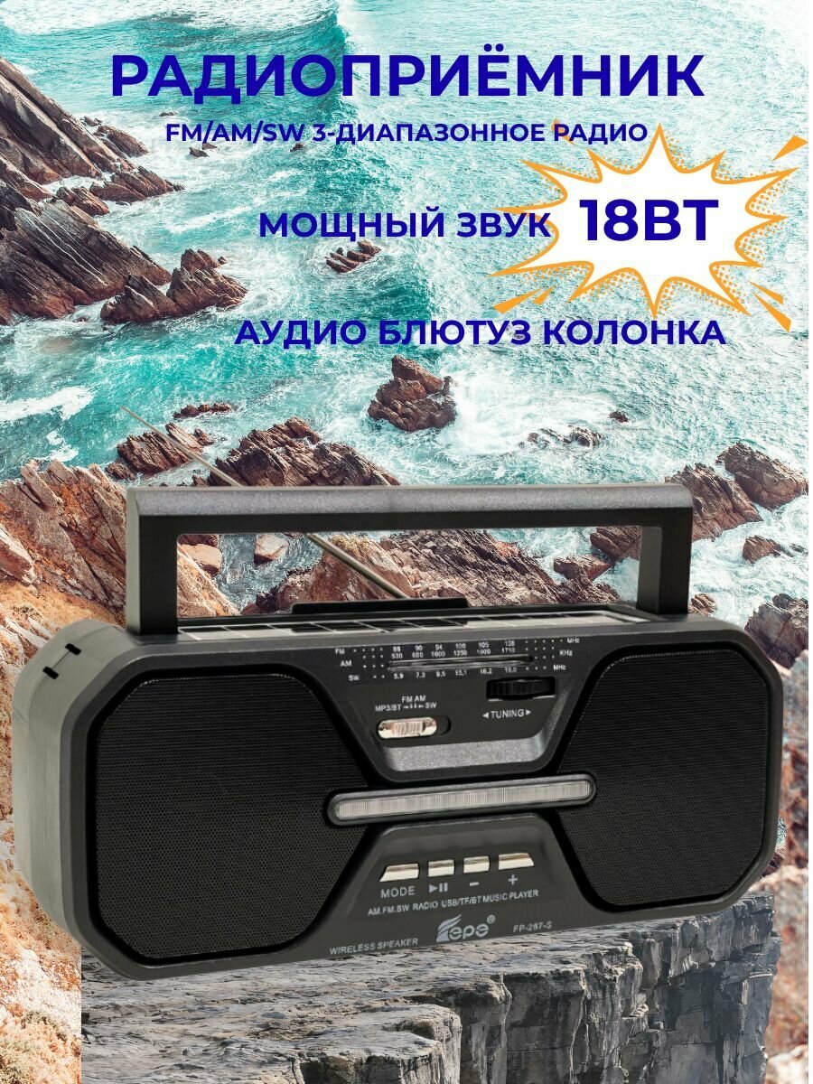 Радиоприёмник/Bluetooth/USB/MP3/плеер