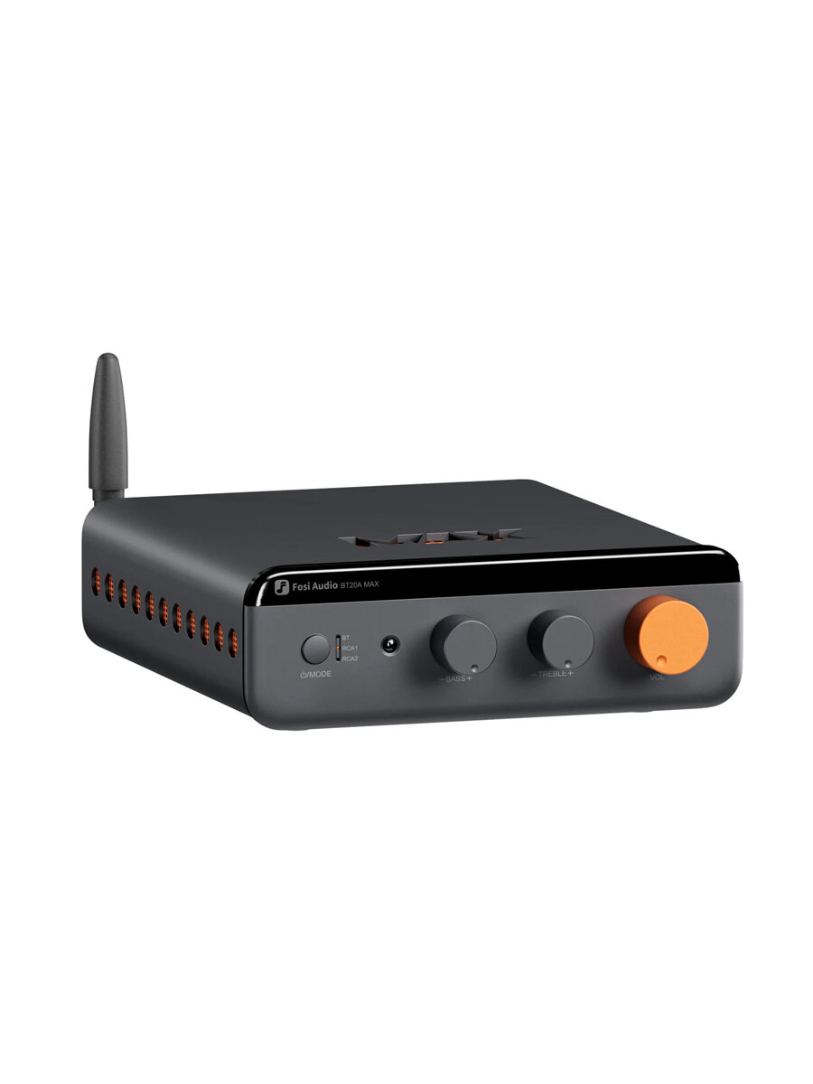 Fosi Audio BT20A Max (32V/5A), серый, стацианарный усилитель и ЦАП