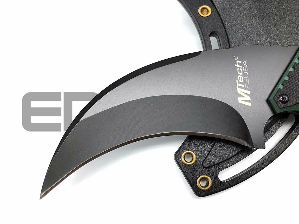 Керамбит MTech Tactical Karambit 665 (зеленый) — фото 1