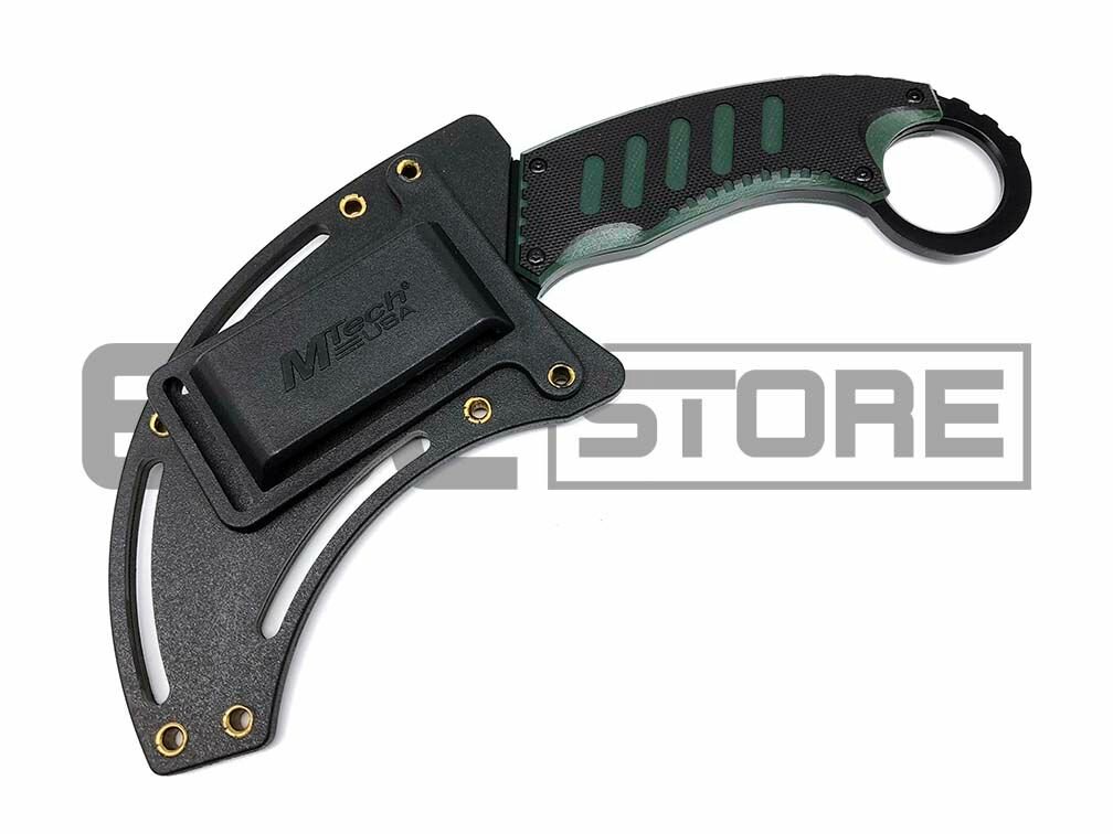 Керамбит MTech Tactical Karambit 665 (зеленый) — фото 1