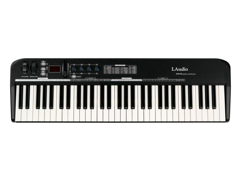 Laudio KS61B MIDI-контроллер, 61 клавиша