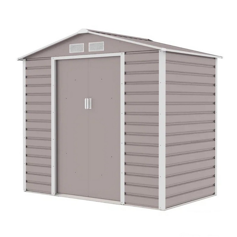 Сарай Wotex Storage-07-1 бежевый с белым 213х131х192 см 2131311