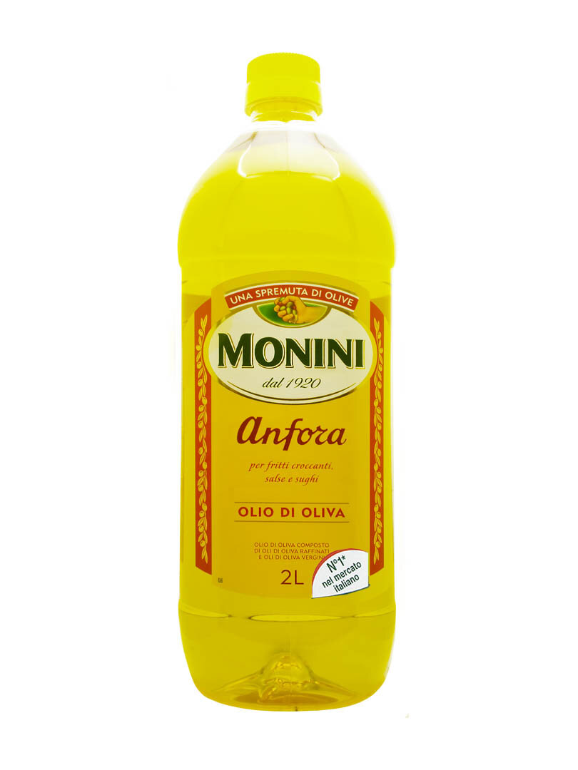 Оливковое масло Monini Anfora рафинированное с добавлением нерафинированного, 2 л