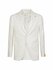 Пиджак Tagliatore Notched-lapel blazer, размер 50, бежевый/белый