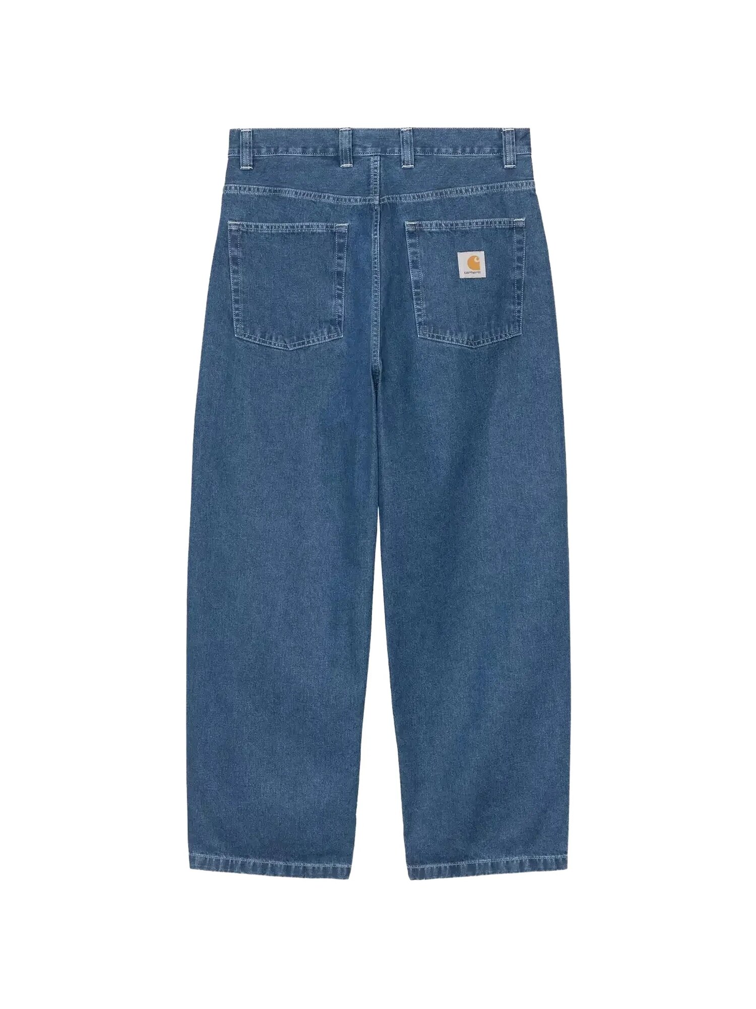 Джинсы Carhartt WIP Brandon patch jeans, размер L, синий — фото 1