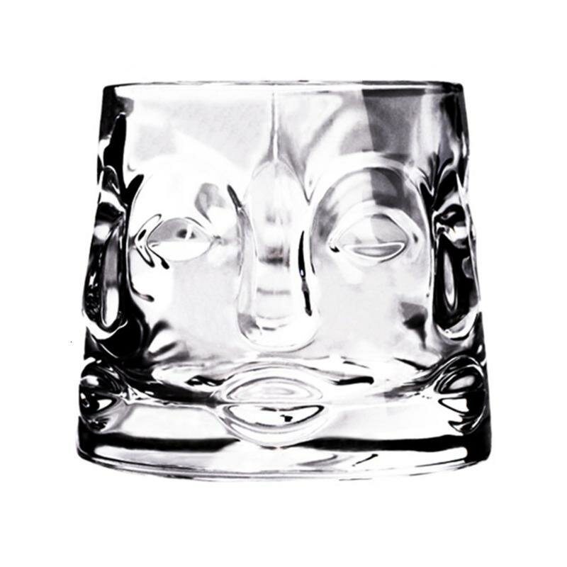 Вращающийся бокал для вина, 150 мл, Человеческое лицо