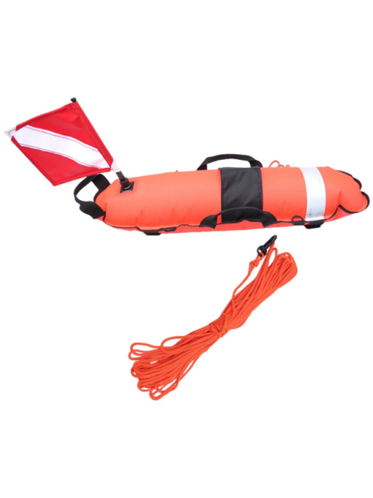 Буи Сигнализируют О Спуске Ныряльщика На Безопасные Поверхности, Маркируют Флажком И Веревкой.