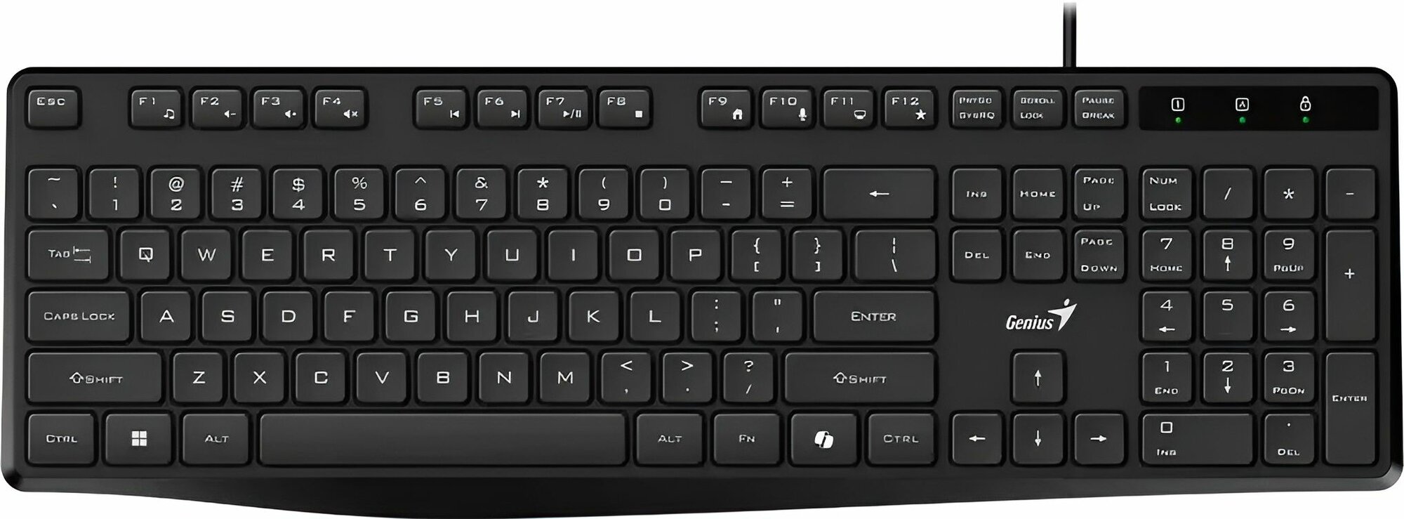 Клавиатура Genius KB-117S черная