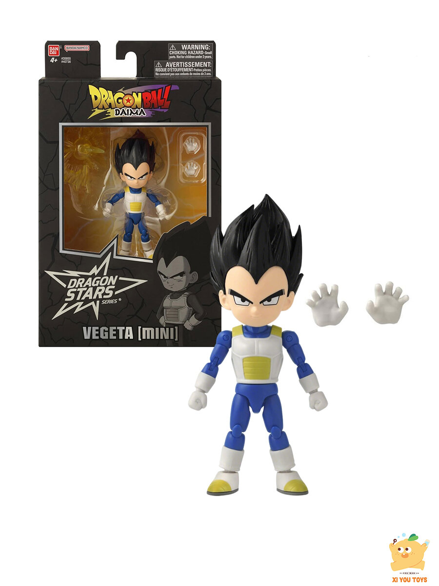 Bandai Dragon Ball Vegeta Mini / Игрушка Драконий Шар Вегета Мини Для Детей В Возрасте От 4 Лет И Старше.