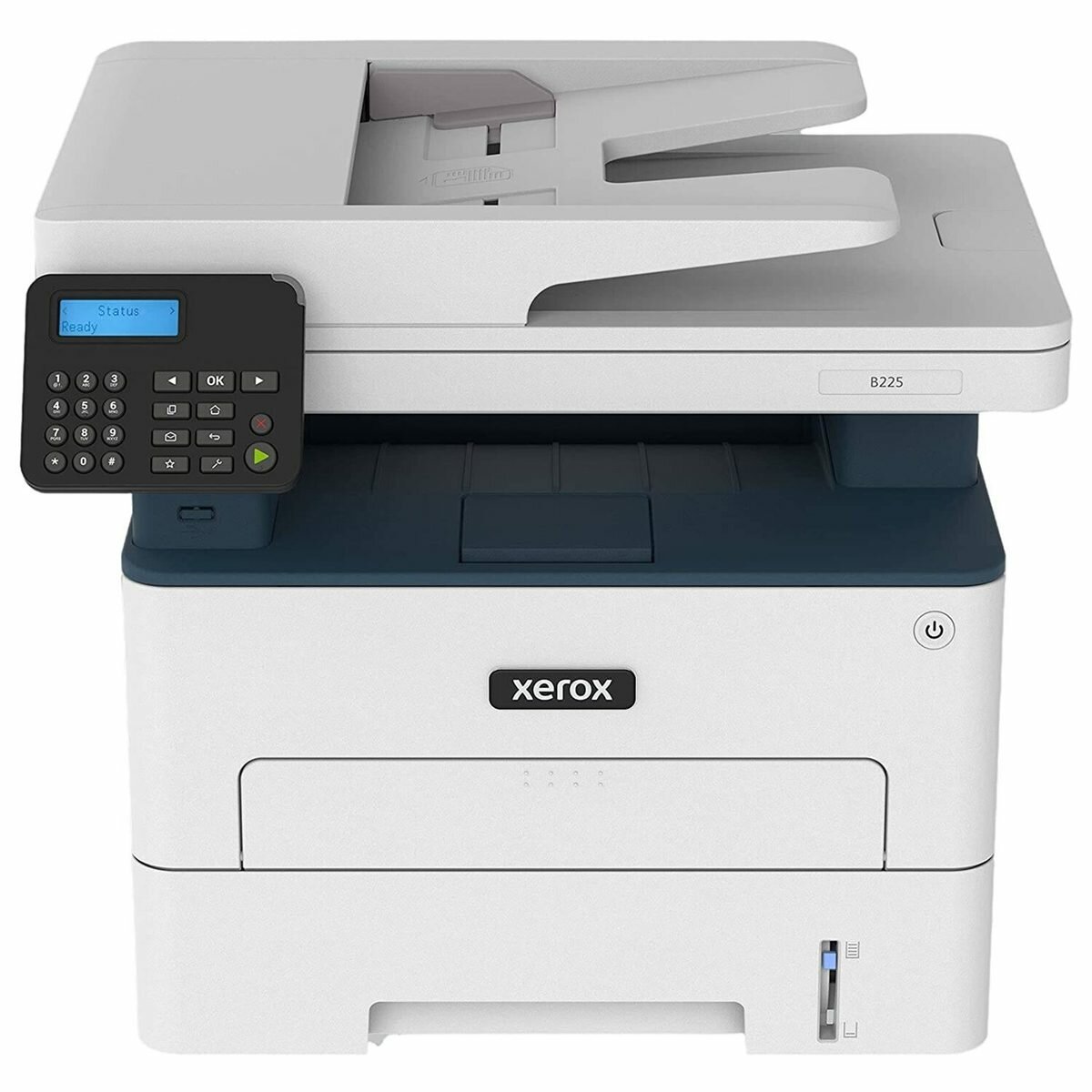 МФУ лазерное XEROX B225 "3 в 1", А4, 34 стр/мин, 30000 стр/мес, дуплекс, АПД, Wi-Fi, сетевая карта (B225V_DNI)
