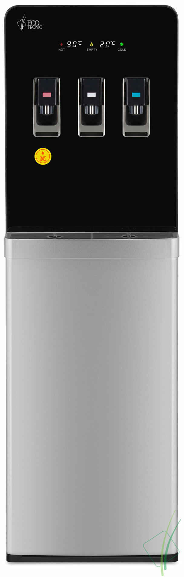 Кулер для воды Ecotronic K44-LXEM, black-silver (ETK13535)