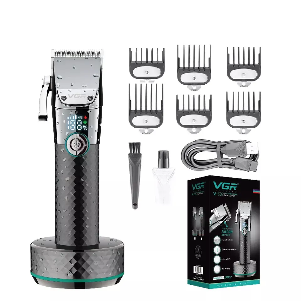 Машинка для стрижки Машинка для стрижки VGR Professional V-682, красный, черный, черный