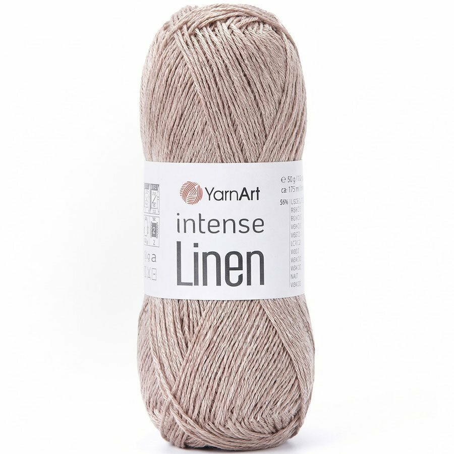 Пряжа Yarnart INTENSE LINEN 4103 какао (10 мотков)