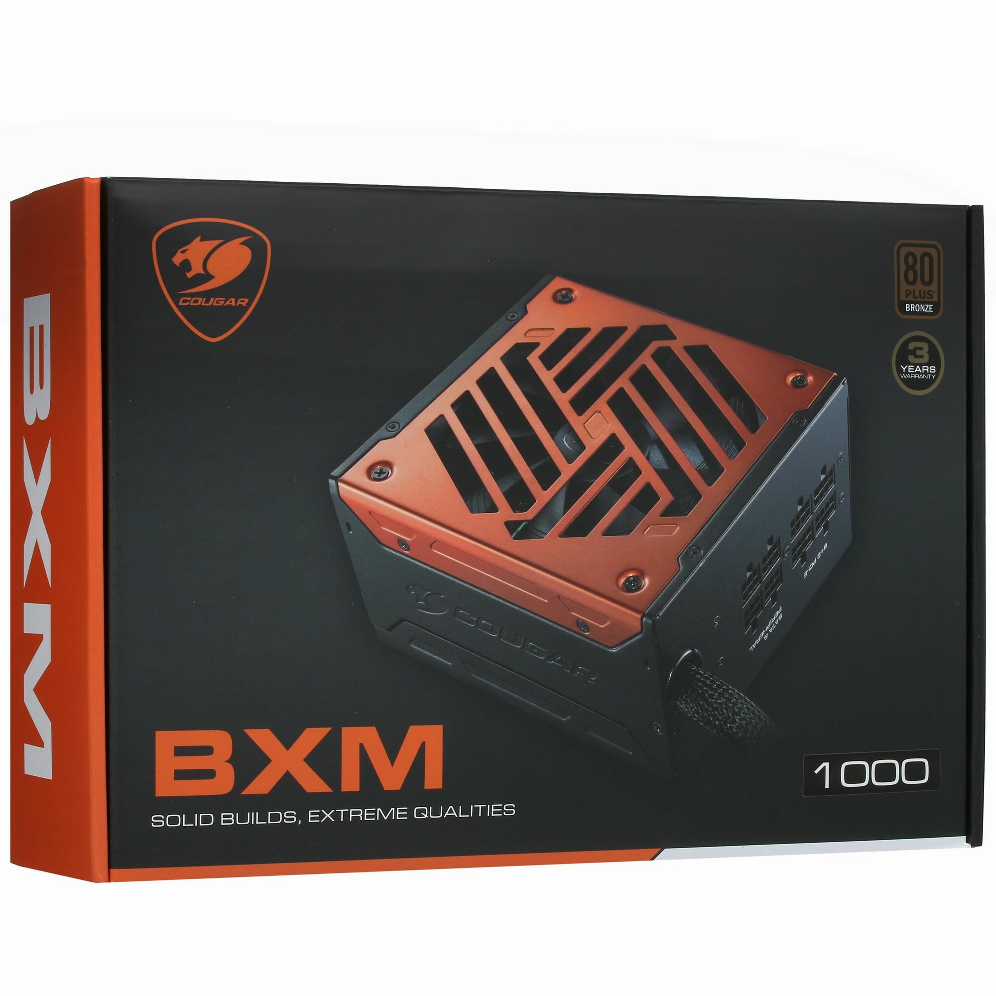 Блок питания Cougar BXM 1000 CGR BX-1000 оранжевый, черный