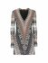 Платье Missoni V-neck patterned dress, размер 40, синий