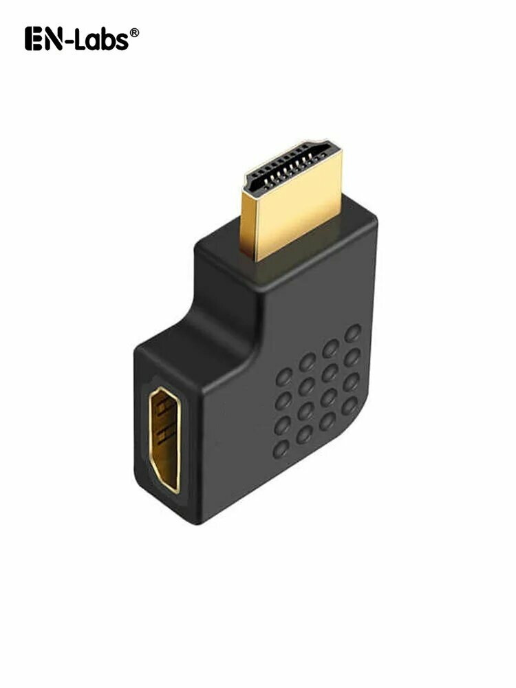 EN-Labs Кабель для подключения периферийных устройств HDMI/HDMI, 0.05 м, черный