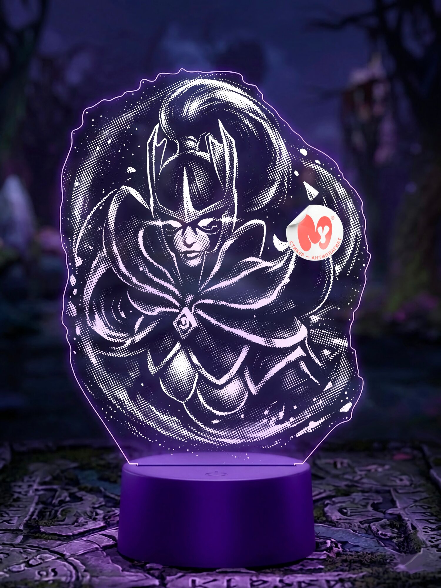 Ночник Дота 2 Фантом Ассасин - Phantom Assassin Dota 2. Подарок геймеру — декор для игровой комнаты.