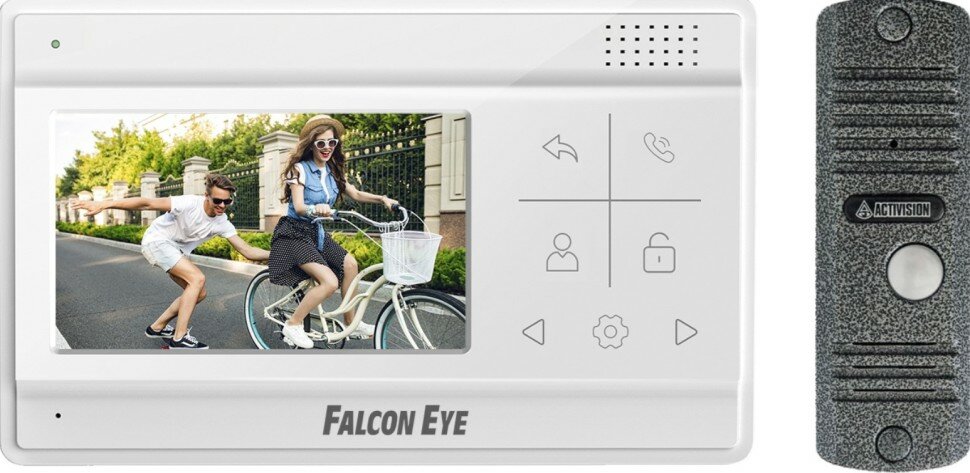 Комплект домофона Falcon Eye Vela + AVC-305 PAL (00-00294523) серый