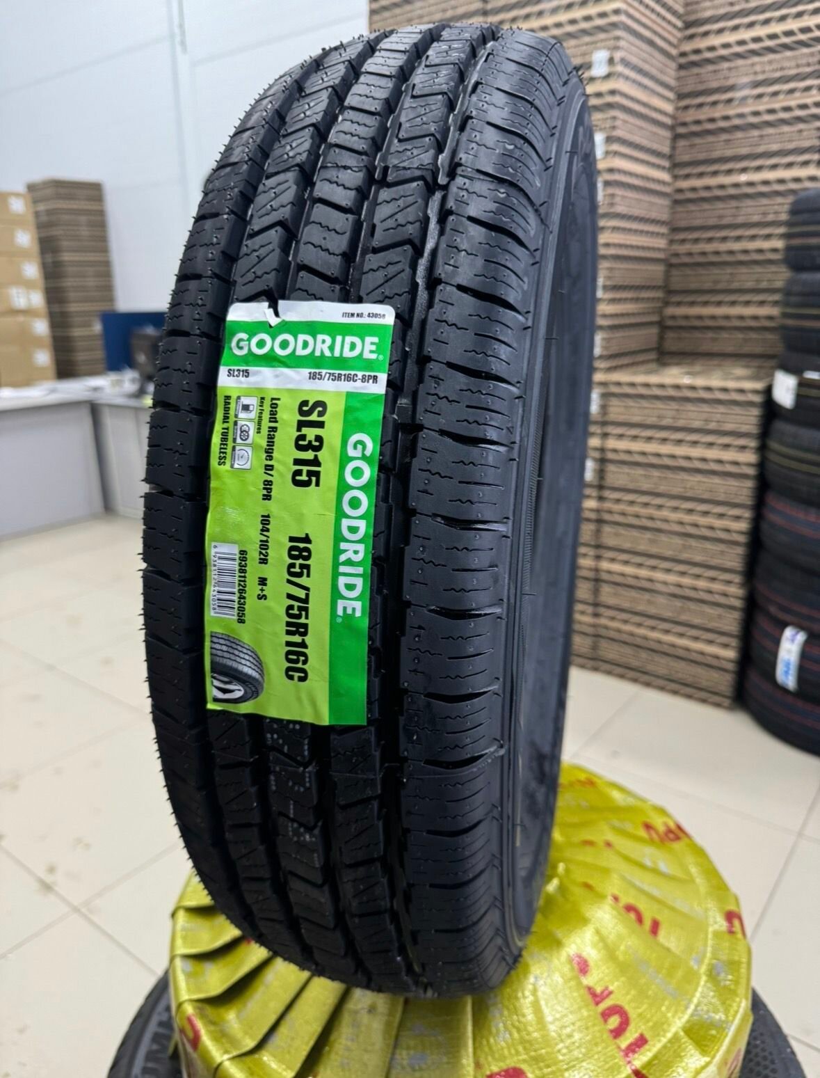 Шина Goodride SL 315, 185/75, R16, всесезонная, индекс скорости Q