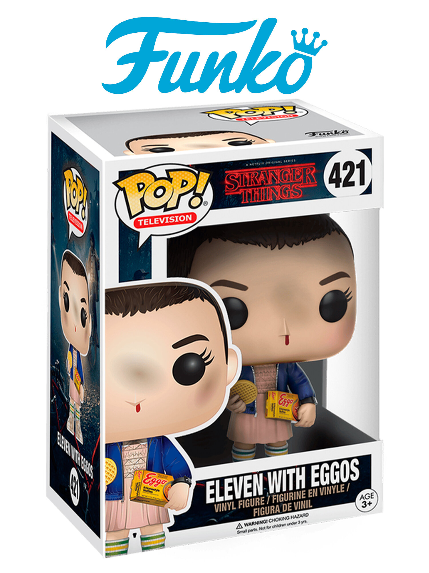 Фигурка Funko POP! Eleven with Eggos (421) Stranger Things