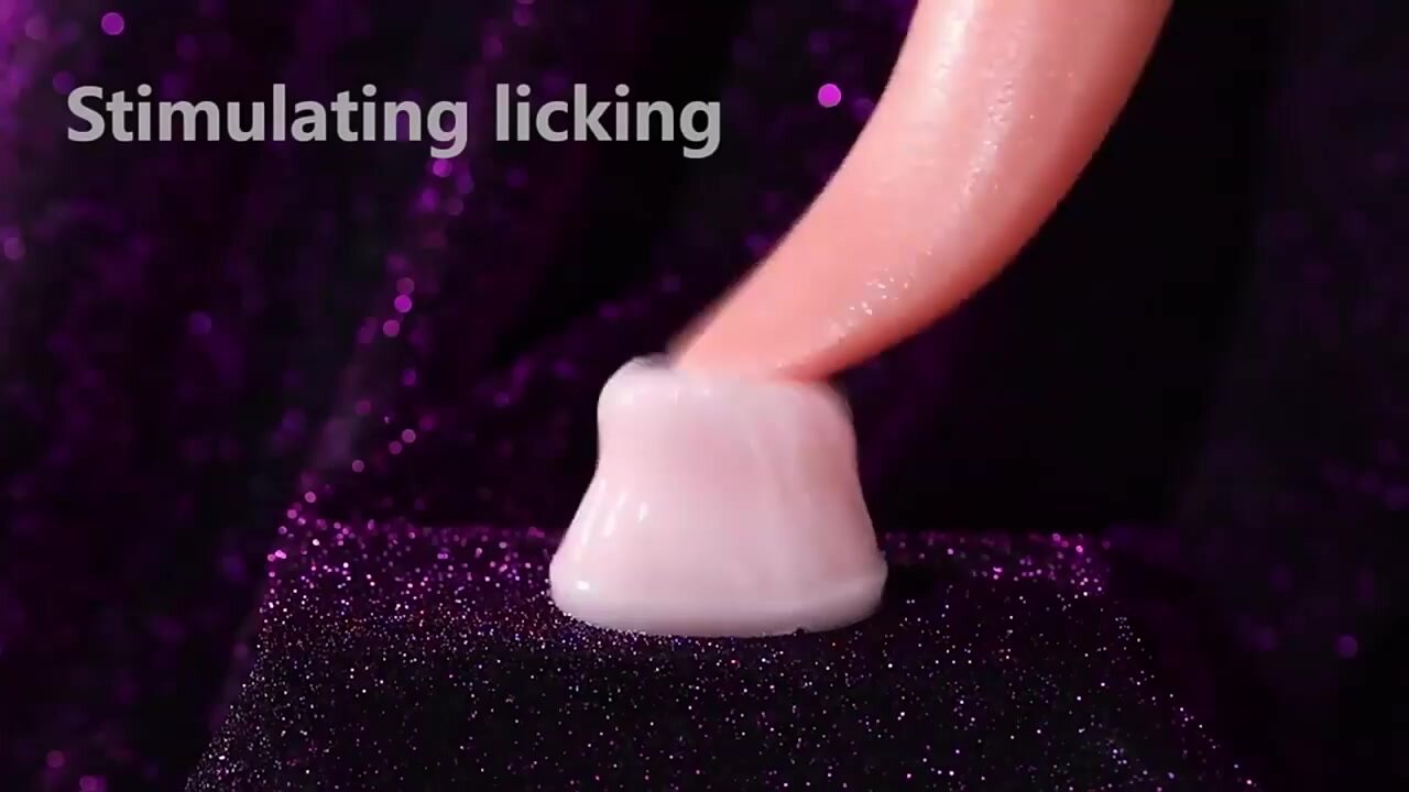 Вибратор для женщин с языком, для клитора, вакуумный, 2в1, 18 см